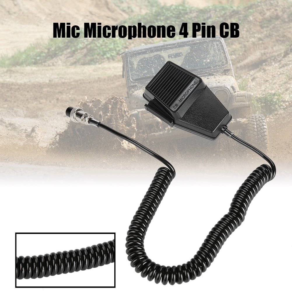 Click here for Fugacal Cb Mic Microphone 4 Pin For Cobra cb Speak... prices