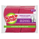 Scotch-Brite Delicate Care Non-Scratch Scouring Pad for Dishes, 6 Count ...