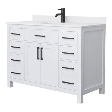 RSI HOME PRODUCTS ANDOVER SHAKER SINK BASE CABINET, WHITE, 36 IN ...