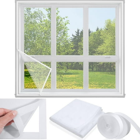 Fly Screen Windows, Mosquito Nets Window, Self-Adhesive, Mosquito Nets ...