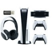 PlayStation 5 & PSVR2 Deluxe Combo, Digital Console, VR2 Headset, Eye ...