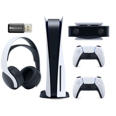 PlayStation 5 & PSVR2 Deluxe Combo, Digital Console, VR2 Headset, Eye ...