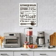 Farmhouse Kitchen Rules Wall Decor: Vintage Art, Framed Canvas Prints ...