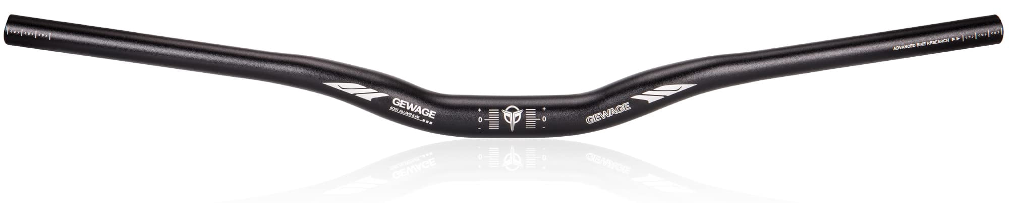 GEWAGE Mountain Bike Handlebars - 31.8mm Bar Clamp Bike Handlebars ...