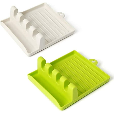 Lepai Kitchen Utensil Rest Multiple Heat-Resistant - Upgrade BPA Free ...
