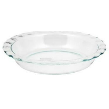 Pyrex Basics 9.5 inch Round Glass Pie Plate - Walmart.com