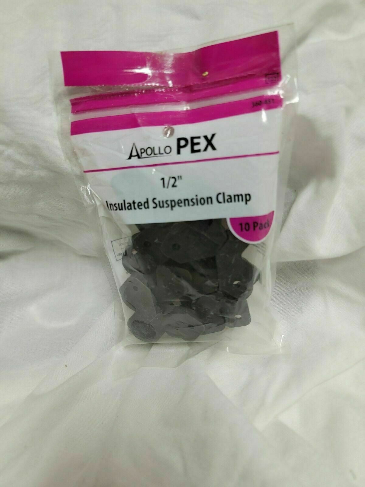 Apollo 1/2 in. Plastic Insulated Stud Suspension Clamp (10-Pack) Pipe ...