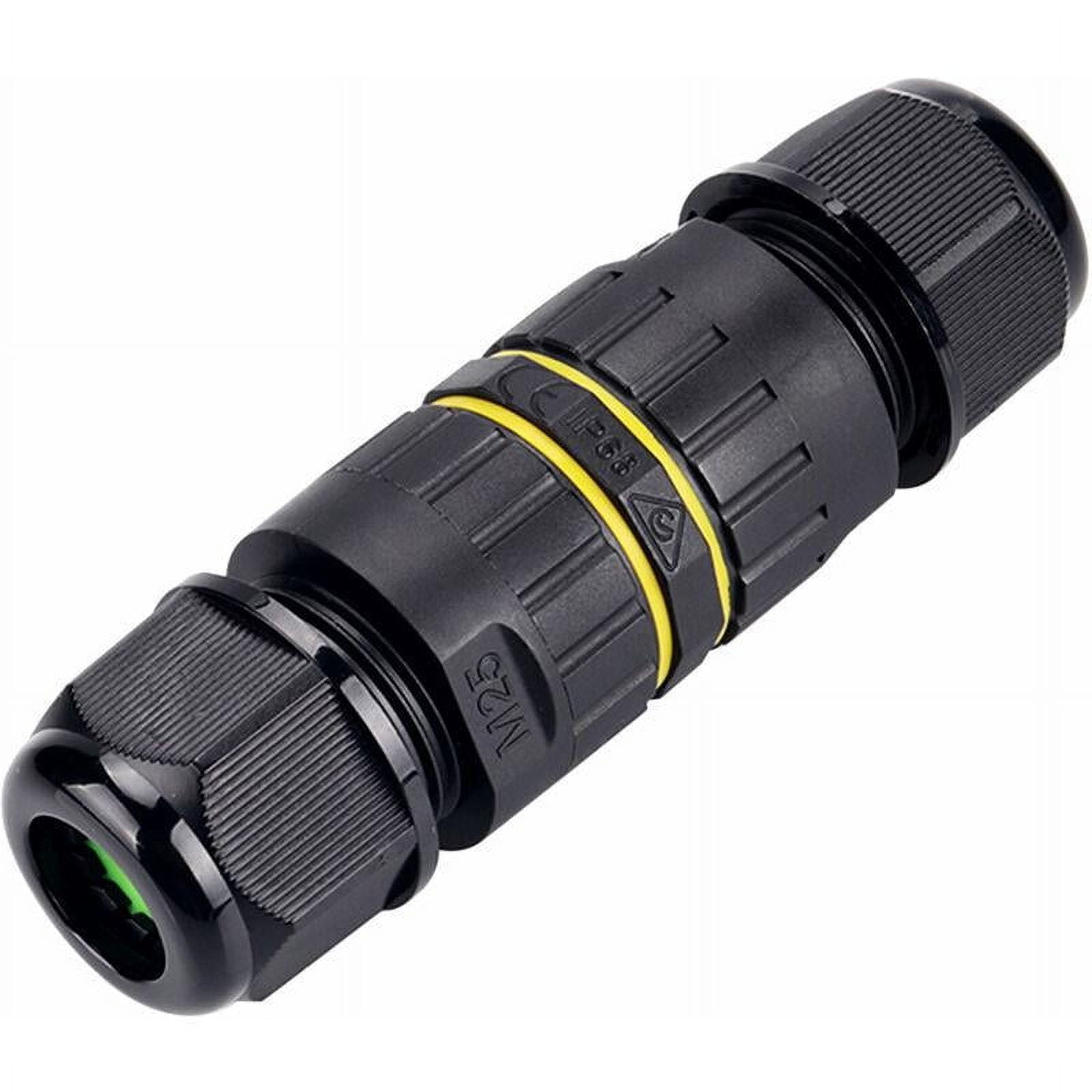 Caja de conexiones estanca IP68 con 2 conectores de cable Caja de ...