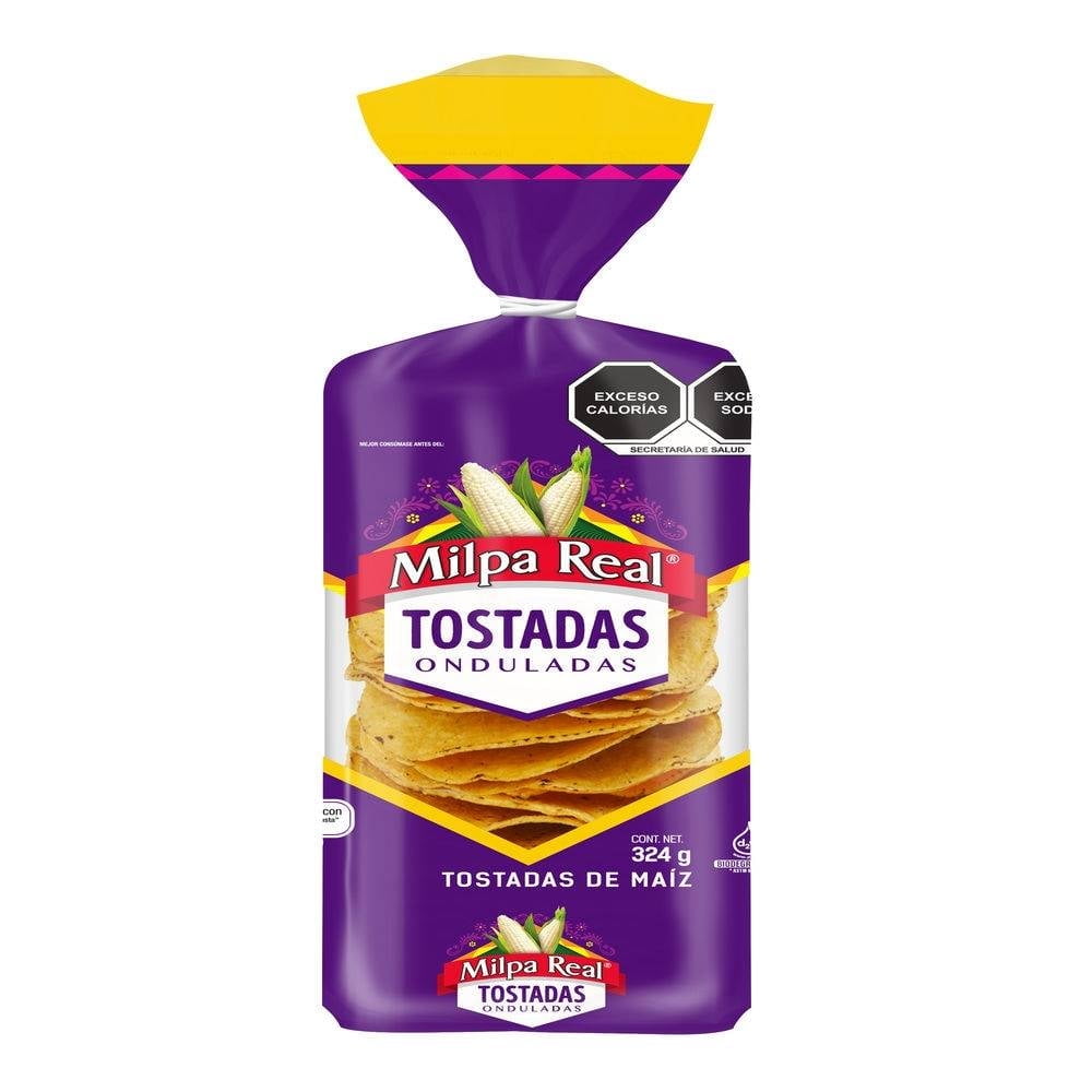 Tostadas Milpa Real Onduladas 324 G Walmart En Línea