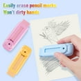 10 Pack Sliding Retractable Pencil Eraser, 5 Colors Cute Erasers with 5 ...