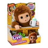 Free Shipping! Little Live Pets My Baby Monkey Mango Interactive Plush ...