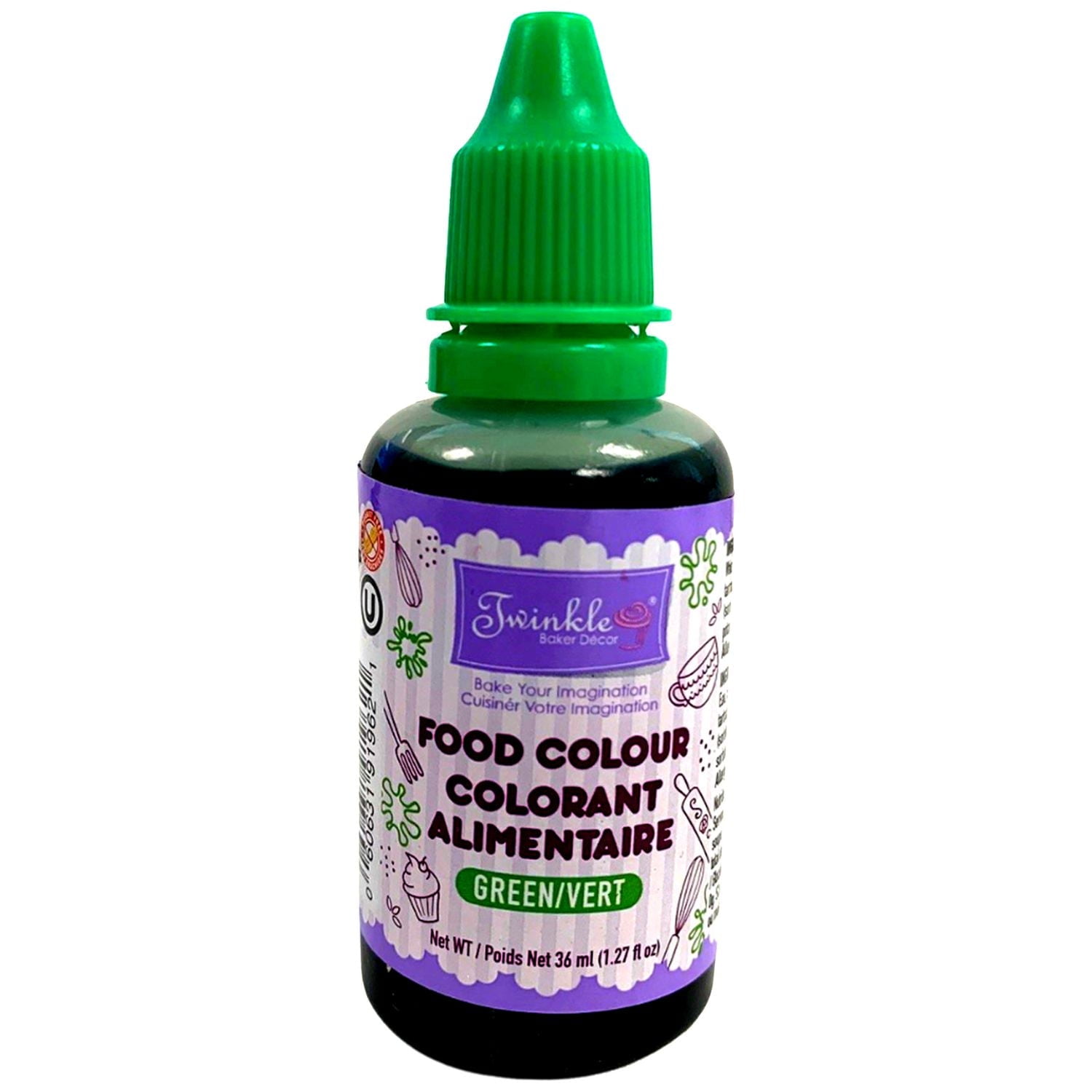 Click here for Twinkle Food Colouring 10 Ml Green 10 Ml prices