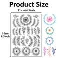 1 Sheet PVC Plastic Clear Stamps for DIY Scrapbooking Photo Album ...