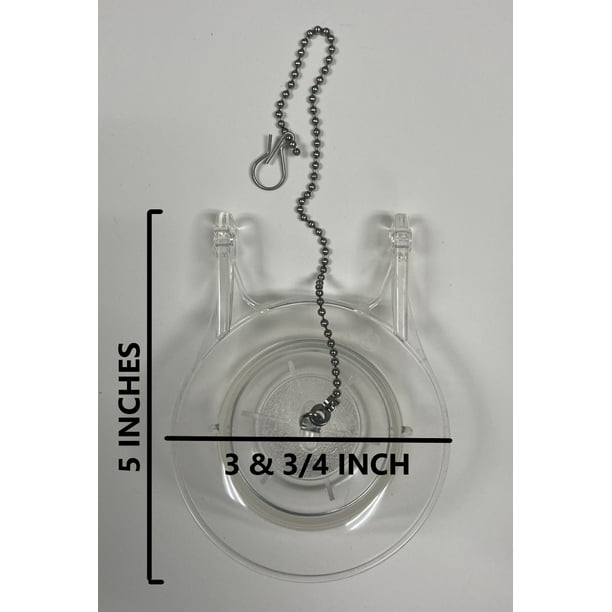 American Standard 3.5 inch Clear Silicone Flapper by NuFlush - Walmart.com