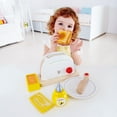 Hape, Kid's Wooden Toy Kitchen Accessory, Pop-Up Toaster Set 7 Pieces ...