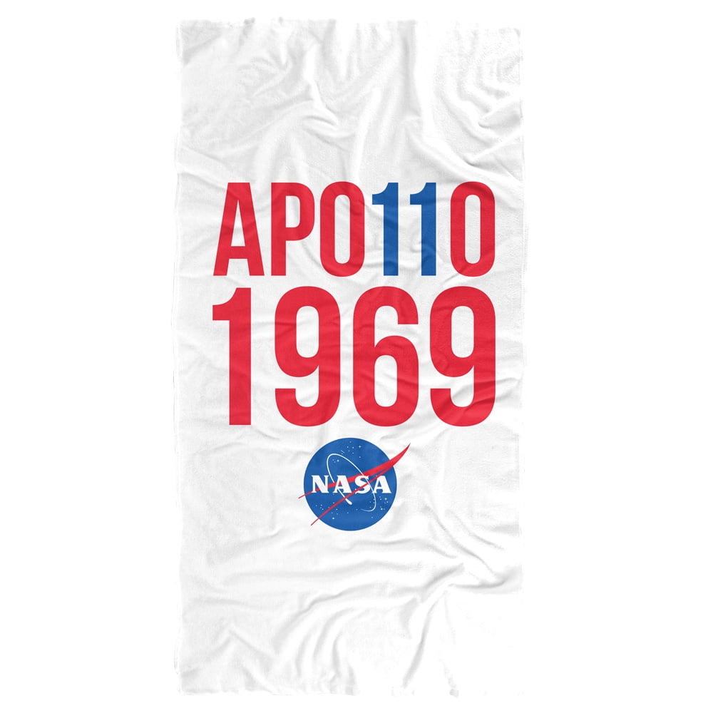 NASA 1969 Officially Licensed Beach Towel 30' X 60' - Walmart.com