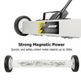 UBesGoo Rolling Magnetic Sweeper with Wheels, 30Lbs 36-inch Large ...