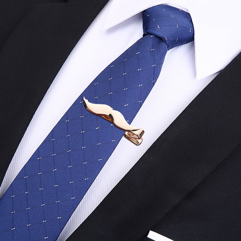 Mustache Tie Clip