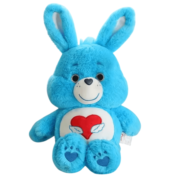 Peluche Ositos Cariñositos Azul Conejito Care Bears Original 33cm