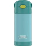 Thermos Kid's Funtainer Insulated Water Bottle, 12 oz, Durable Stainless Steel, Blue/Green ...
