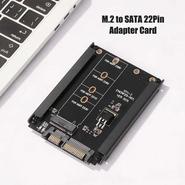Convertidor Sata M2 M.2 M2.SSD Adaptador SATA NGFF a SATA3 Tarjeta ...