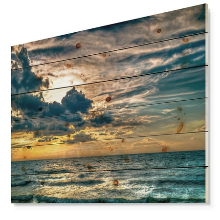 Design Art - Sun Break over Blue Ocean | Walmart Canada