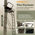 Muddy Partner 17-Ft Tree Stand: Adjustable, 2-Person Hunting Deer ...