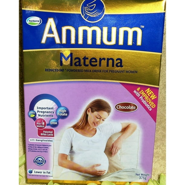 Anmum Materna Chocolate Reduced Fat Powdered Milk Drink for Pregnant Women 375gr | Bodega ...