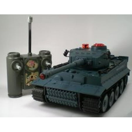 Grey Ww2 King Tiger Radio Control Tank With Infra Red Fighting Battle ...