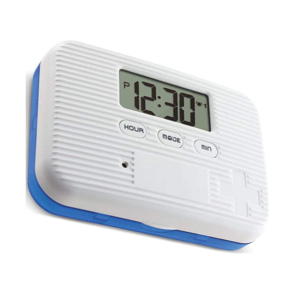 Cateissary Electronic Pill Reminder with 5 Alarms Container Medication ...