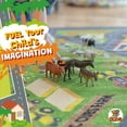 KC Cubs: Educational Rug: Country Farm Construction Road Map – 8x10 ...