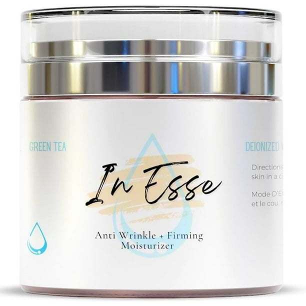 In Esse Anti Wrinkle + Firming Moisturizer - 1% Retinol Cream for Face ...