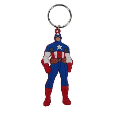 CAPTAIN AMERICA SHIELD 3 BENDABLE KEYCHAIN - Walmart.com
