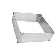 6-12 Inch Adjustable Cake Mold Mousse Ring Baking Tools Stainless Steel ...