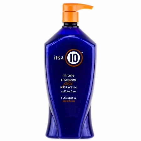 Size : 33.8 oz / liter , It's a 10 Ten Miracle Shampoo Plus Keratin ...