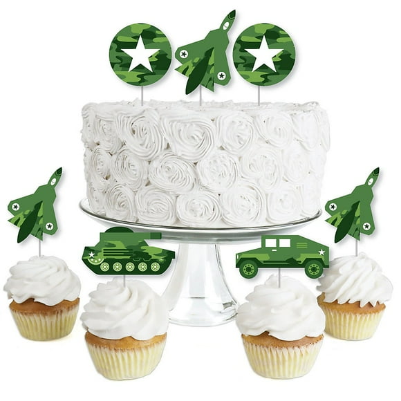 Military Cake Topper