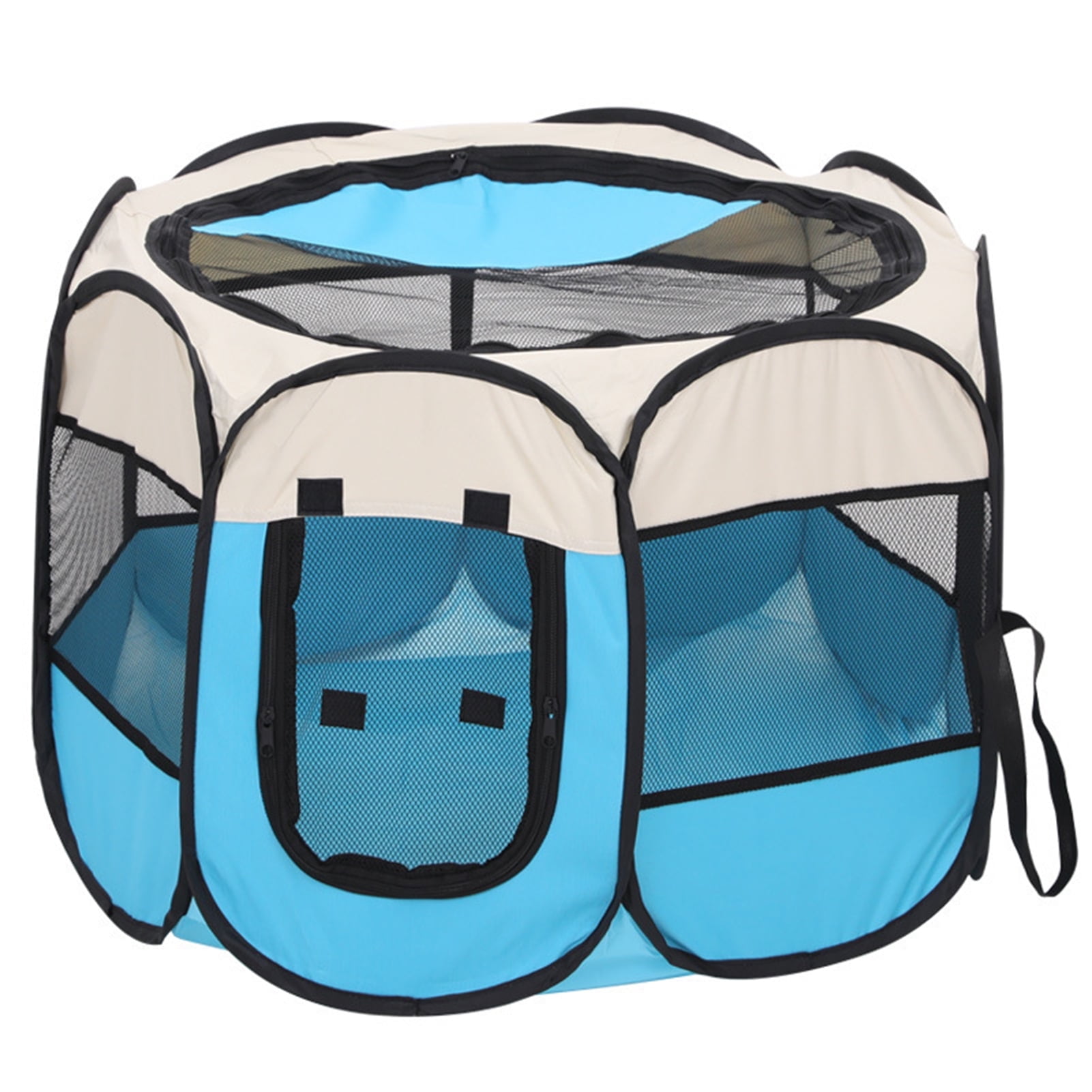 Sleeping Nest, Portable Foldable Waterproof Pet Playpen Open-Air Oxford ...