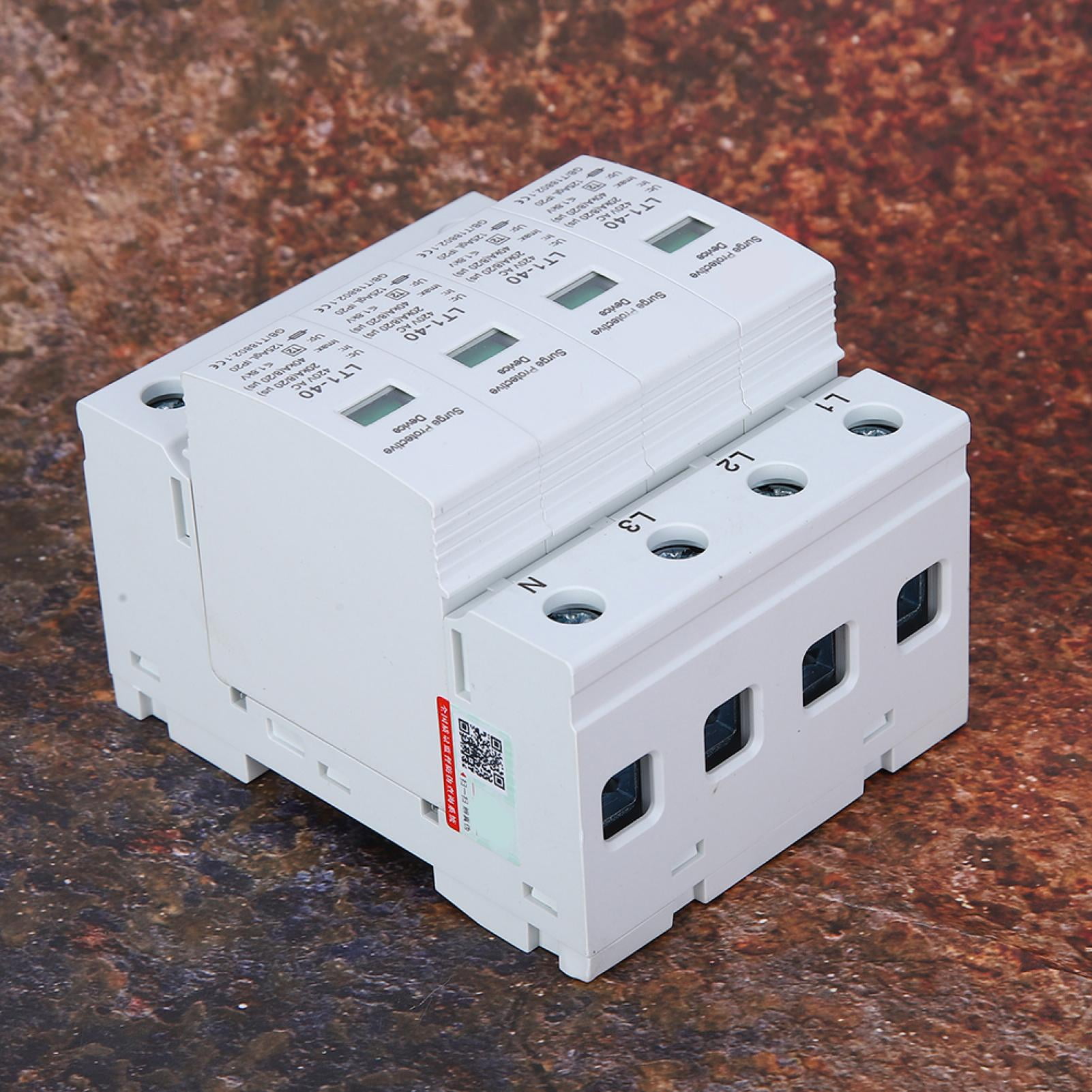 Henmomu Surge Protection Device White Arc Module 4P LT1‑40 40ka Anti ...