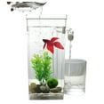 Self Cleaning Tank Led Mini Fish Tank Aquarium Cleaning Convenient ...