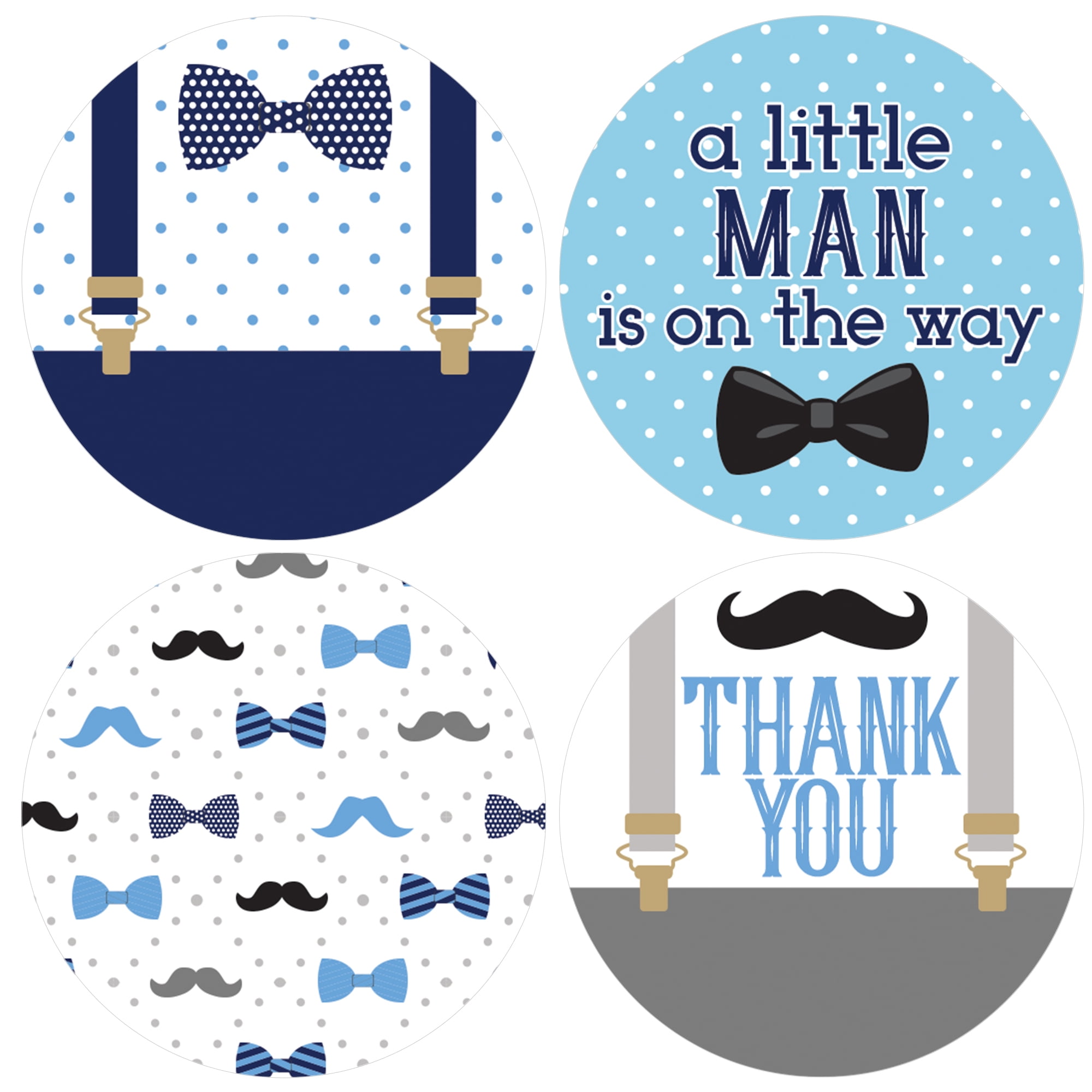 Little Man Baby Shower Centerpieces