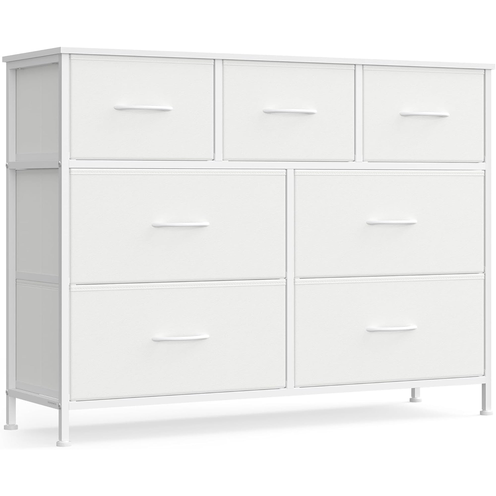 Click here for Gyfuoun 7-Drawer Dresser For Bedroom  Steel & Mdf... prices