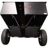 Precision 17-Cubic Foot Steel Trailing Dump Cart - Walmart.com
