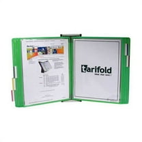 Tarifold, Inc. Foldfive Desk Unit w/Display Pockets, 10 Pockets, 5 Tabs ...