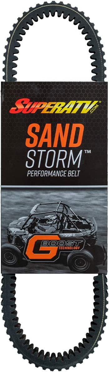 SuperATV Heavy Duty Sand Storm CVT Drive Belt for 2014-2020 Polaris RZR ...