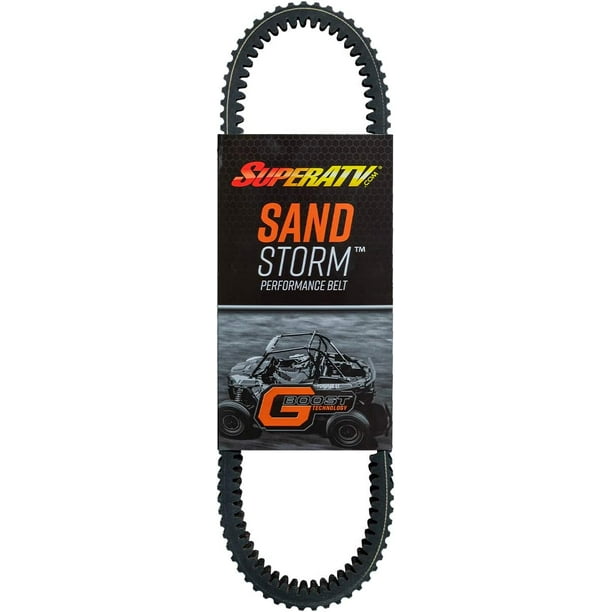 SuperATV Heavy Duty Sand Storm CVT Drive Belt for 2014-2020 Polaris RZR ...