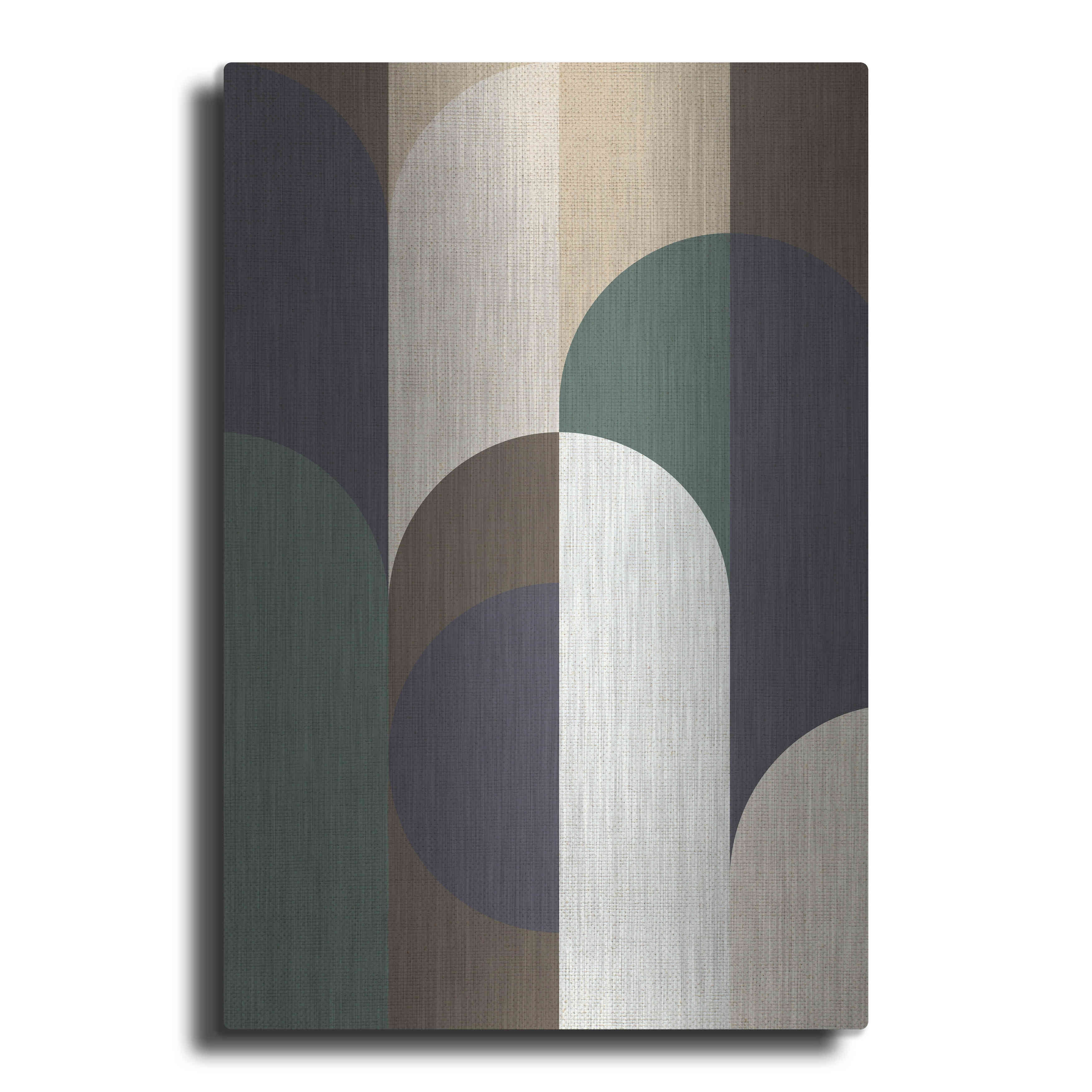 Luxe Metal Art 'Weave 2' by Design Fabrikken, Metal Wall Art, 12"x16 ...