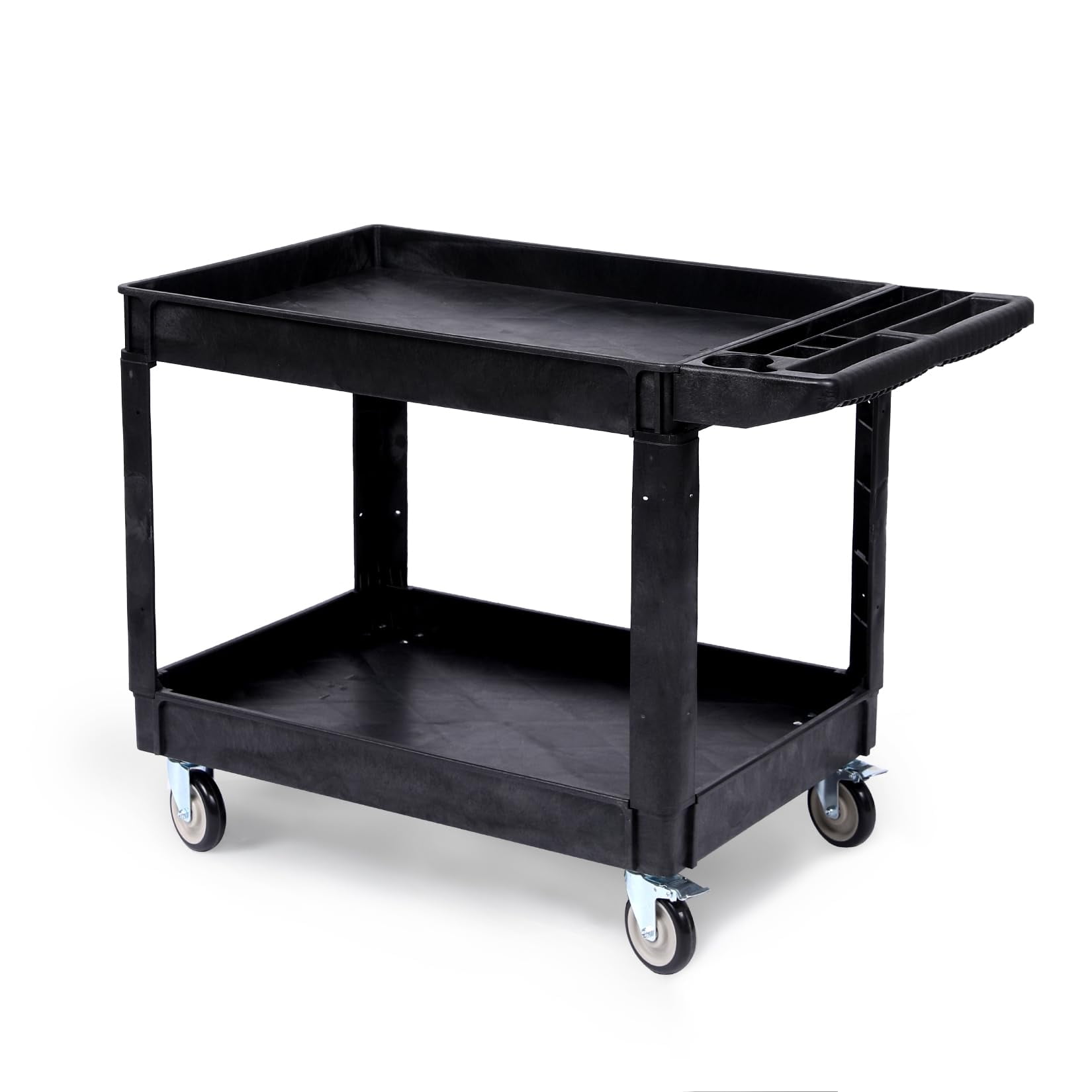 Click here for Akdsteel 2-Shelf Heavy Duty Utility Cart - 550lb C... prices