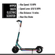 Hyper Toy Company 37V Skute, Jet Fuel, Folding Electric Scooter, 350W ...
