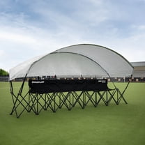 QUICKPLAY USA Steel Cushioned Easy Set-Up Outdoor Benches - Walmart.com