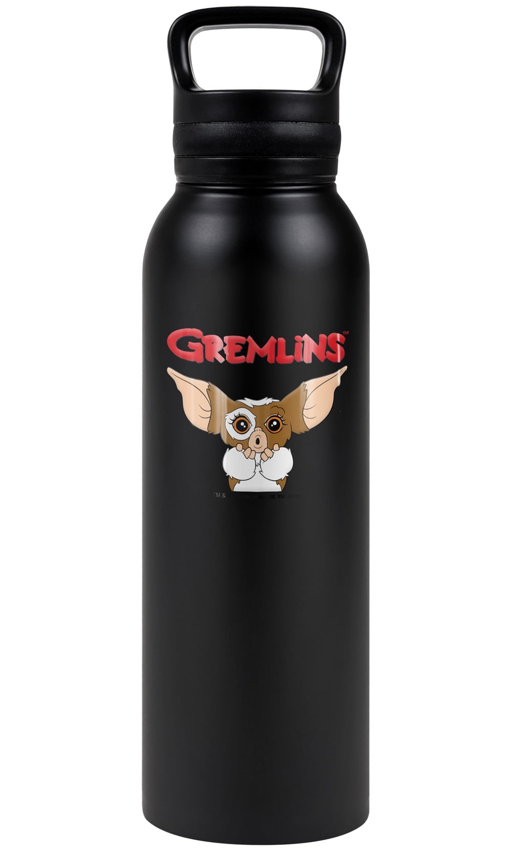 Gremlins Official Gizmo Logo 24 oz Insulated Canteen Water Bottle, Leak ...